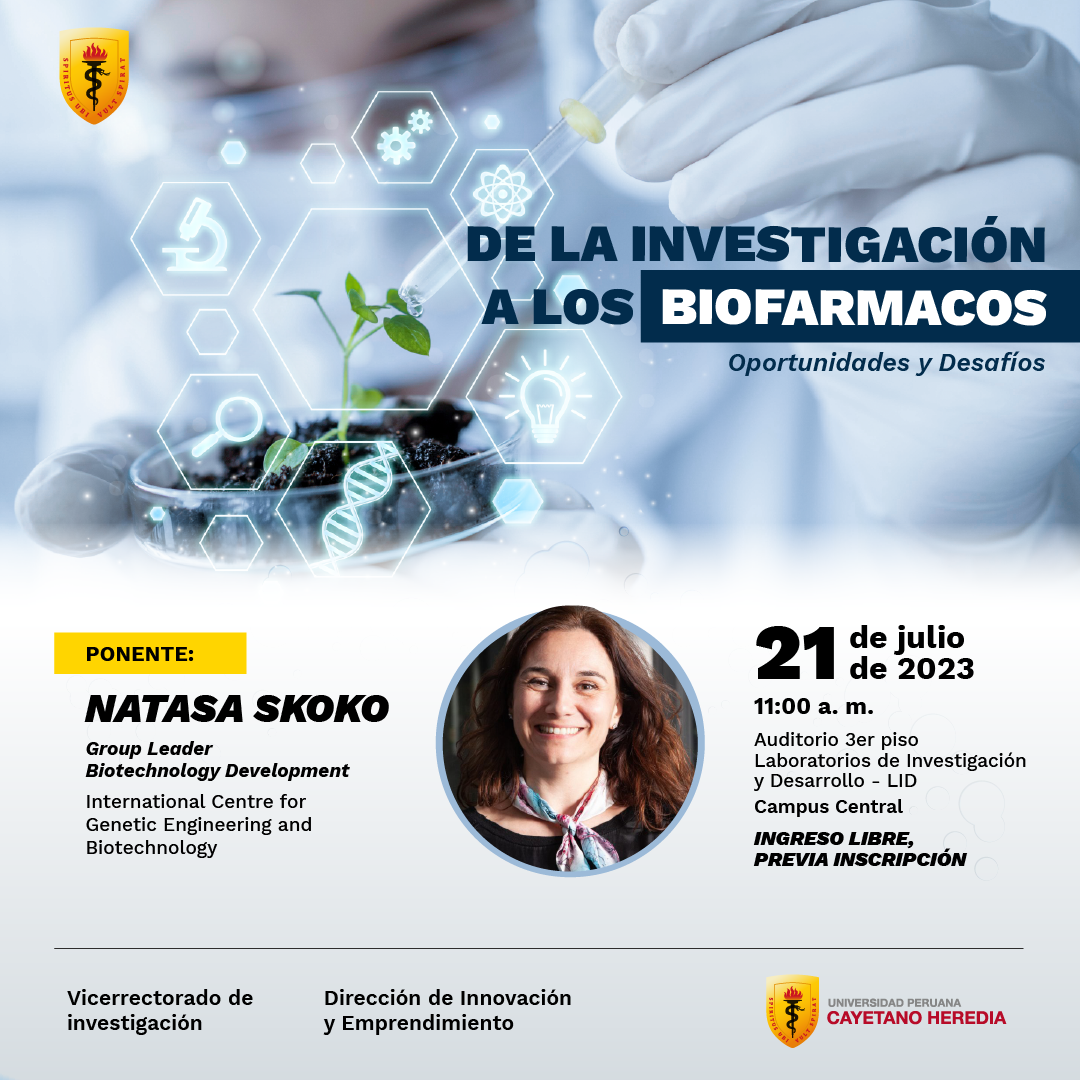 Conferencia Magistral «De la Investigación a los Biofármacos ...