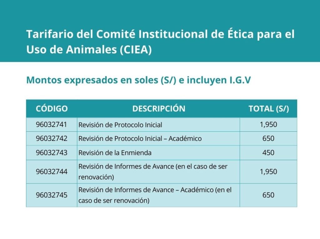 Ética en Animales – Investigación