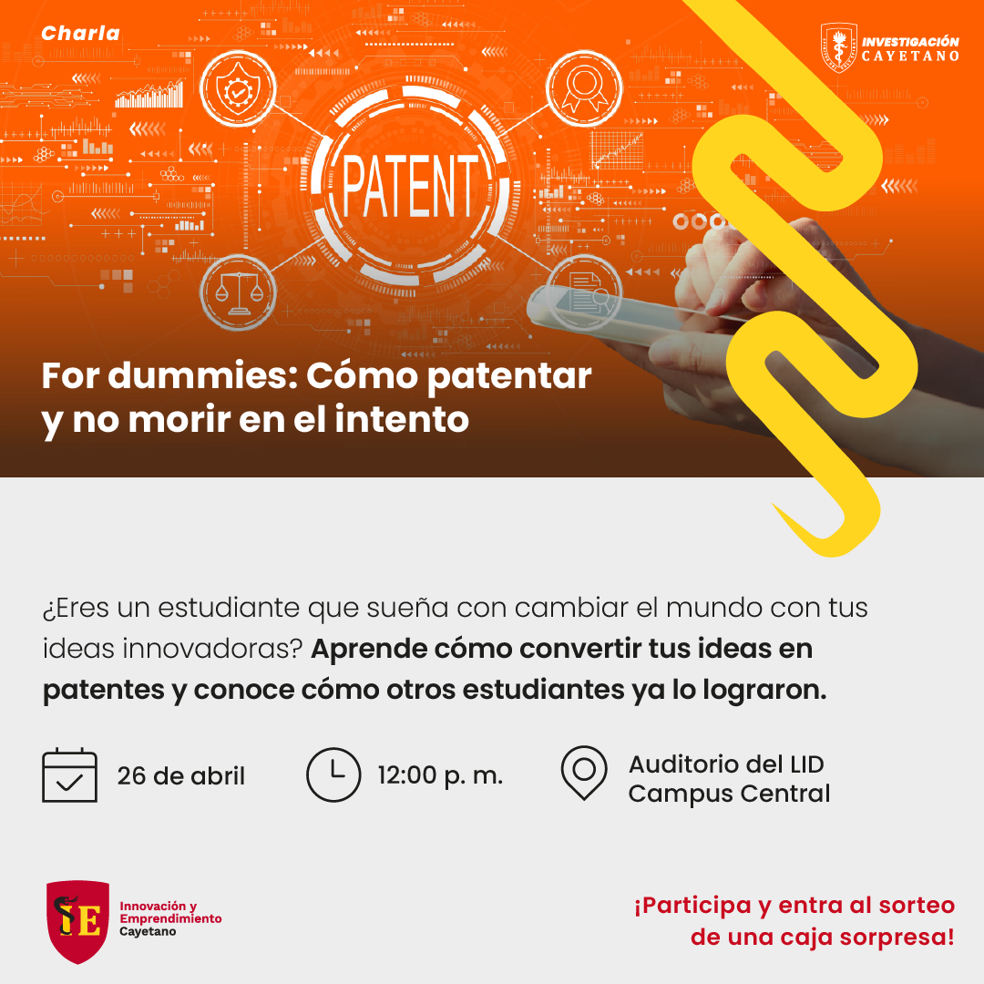 «For dummies: cómo patentar y no morir en el intento» – Investigación