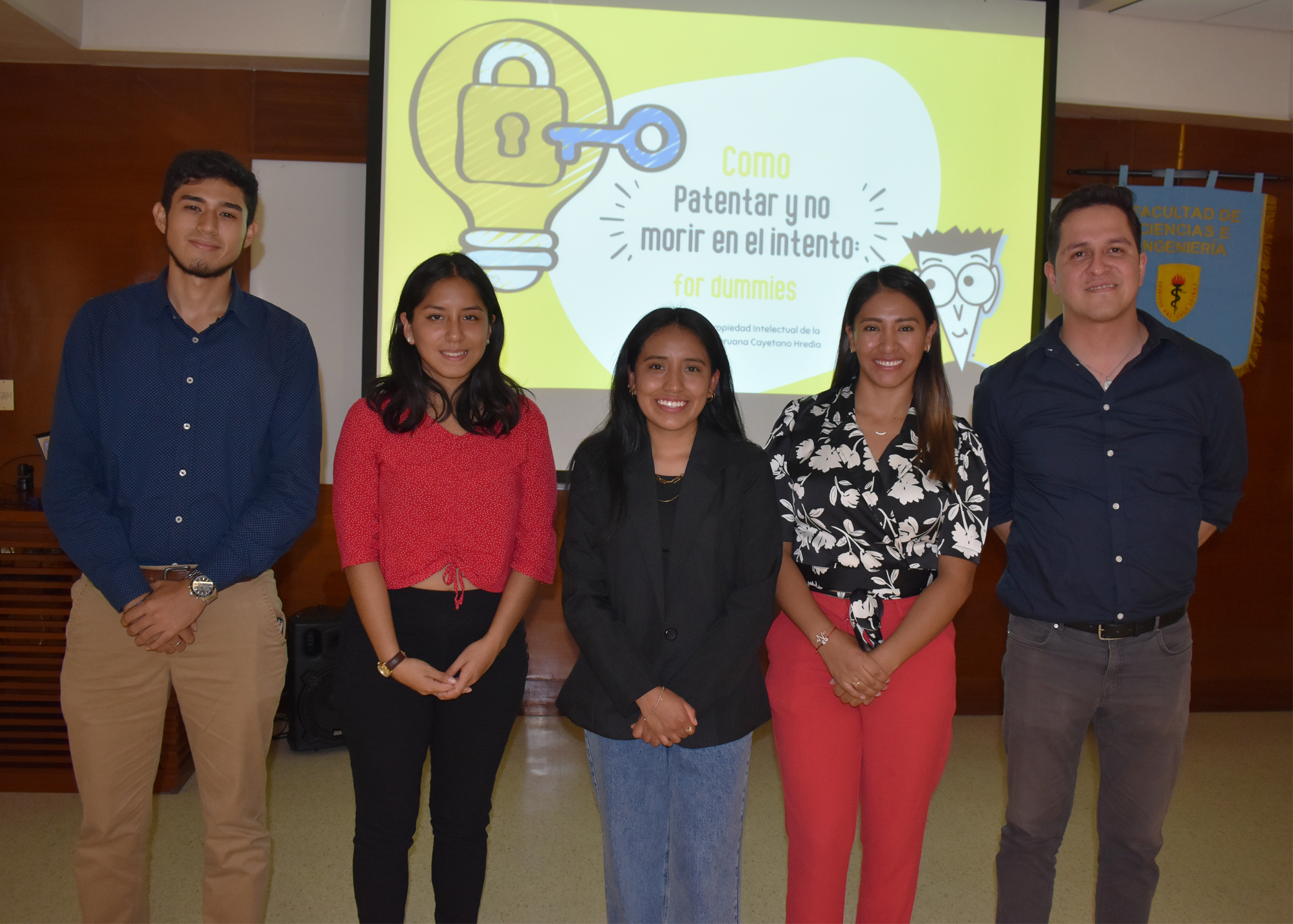 Alumnos asistieron a la charla «For dummies: cómo patentar y no morir ...