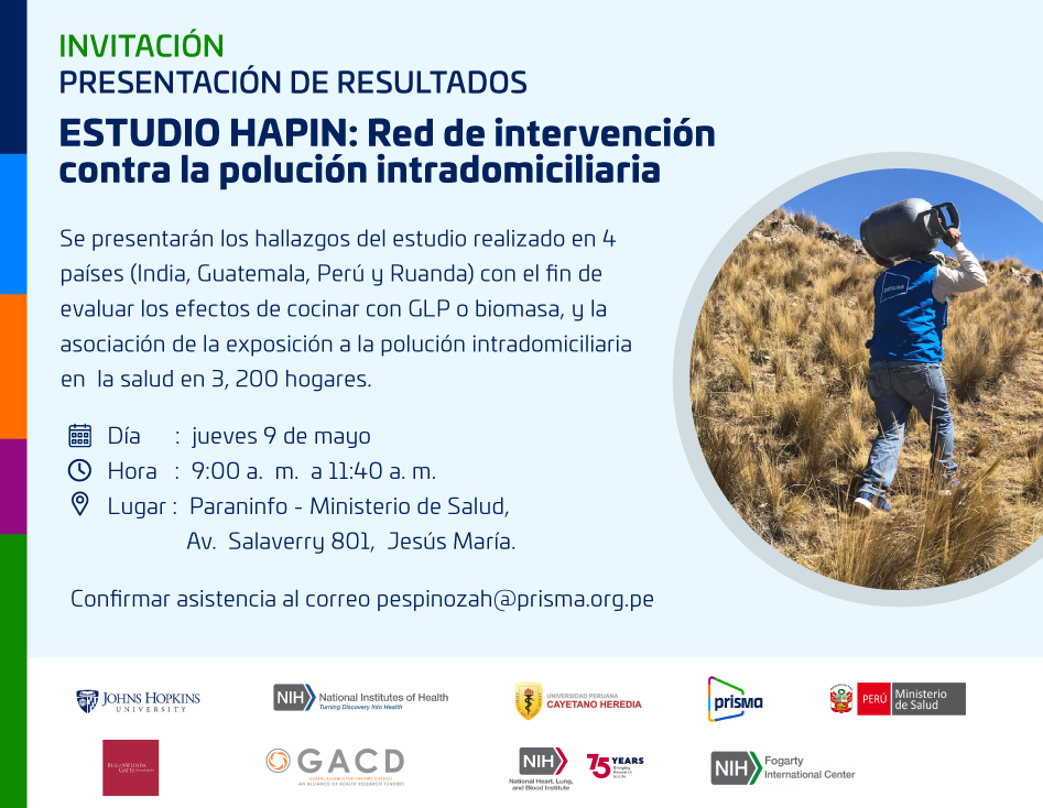 Presentación de resultados del «Estudio HAPIN» – Investigación